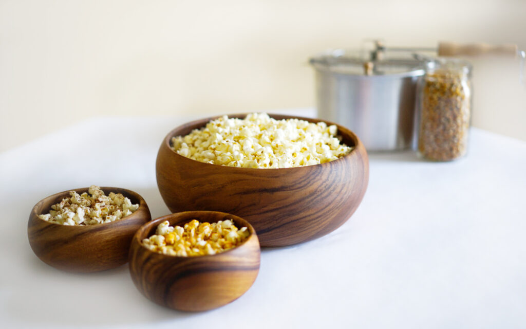 Indian Style Popcorn | My Vegetarian Family