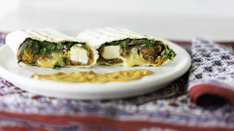 Copycat McDonald's Spicy Paneer Wrap | My Vegetarian Family