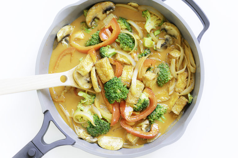 Vegan Panang Curry with Tofu | My Vegetarian Family