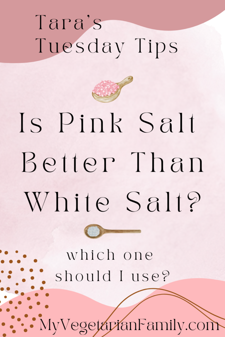 Is Pink Salt Better Than White Salt? | My Vegetarian Family